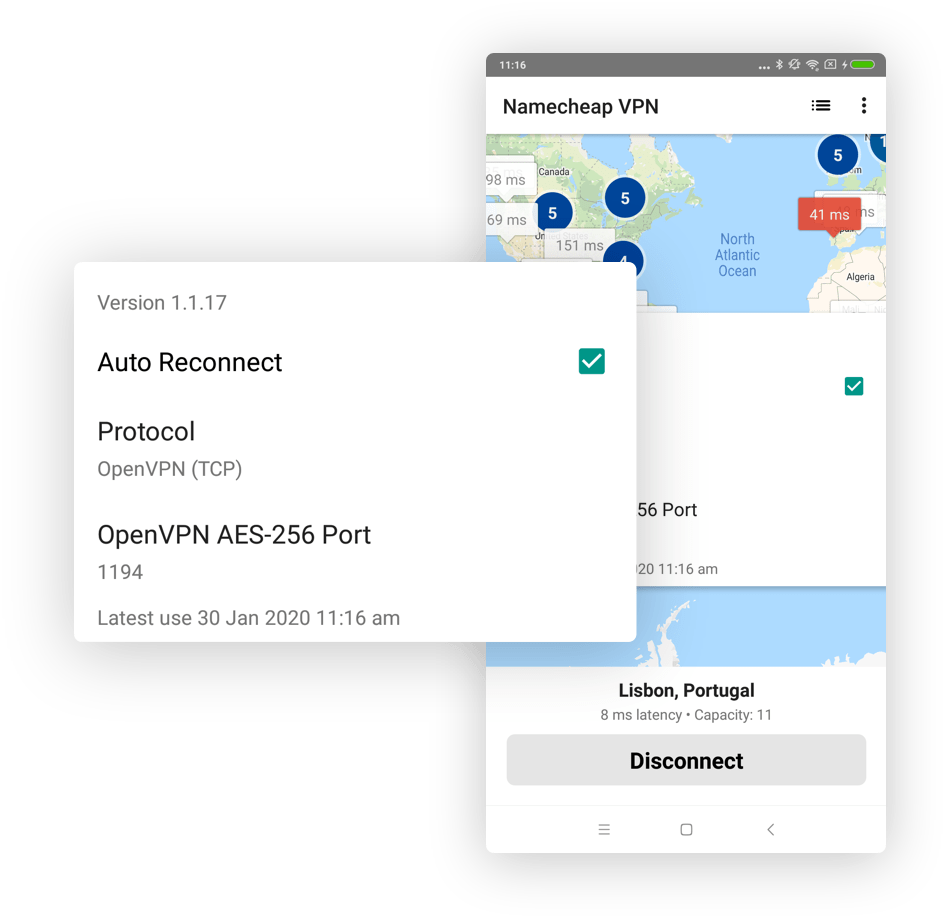 Fast VPN for Android - Download Now - Namecheap